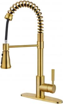 10 Best Gold Kitchen Faucets for 2024 | Tested by Experts