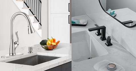 Kitchen vs. Bathroom Faucets | Kitchen Faucet Reviewed