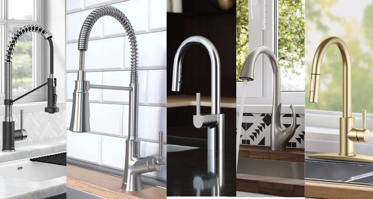 7 Types of Kitchen Faucets in Sep 2024 - Read Before Buy