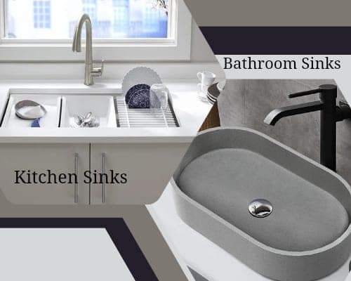 Kitchen sinks vs Bathroom Sinks | What are the Differences?