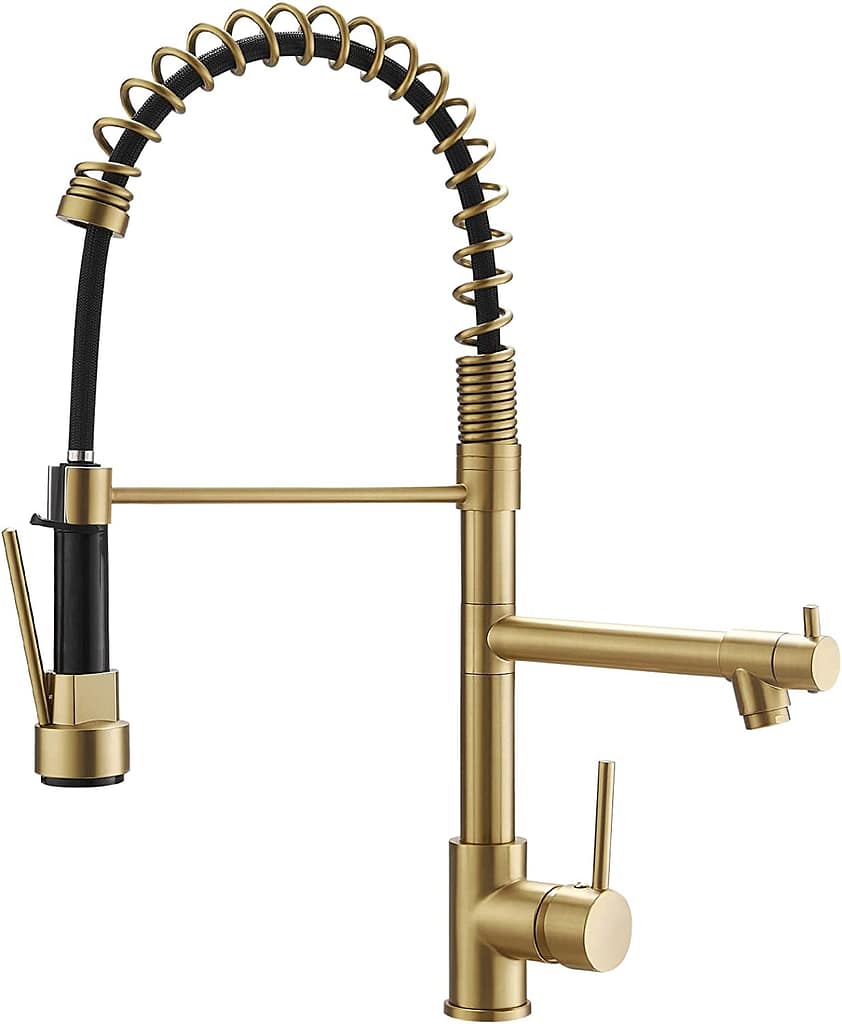 10 Best Gold Kitchen Faucets for 2024 | Tested by Experts